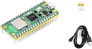 Pre-Soldered Raspberry Pi Pico 2 W with Header RP2350 Microcontroller ...