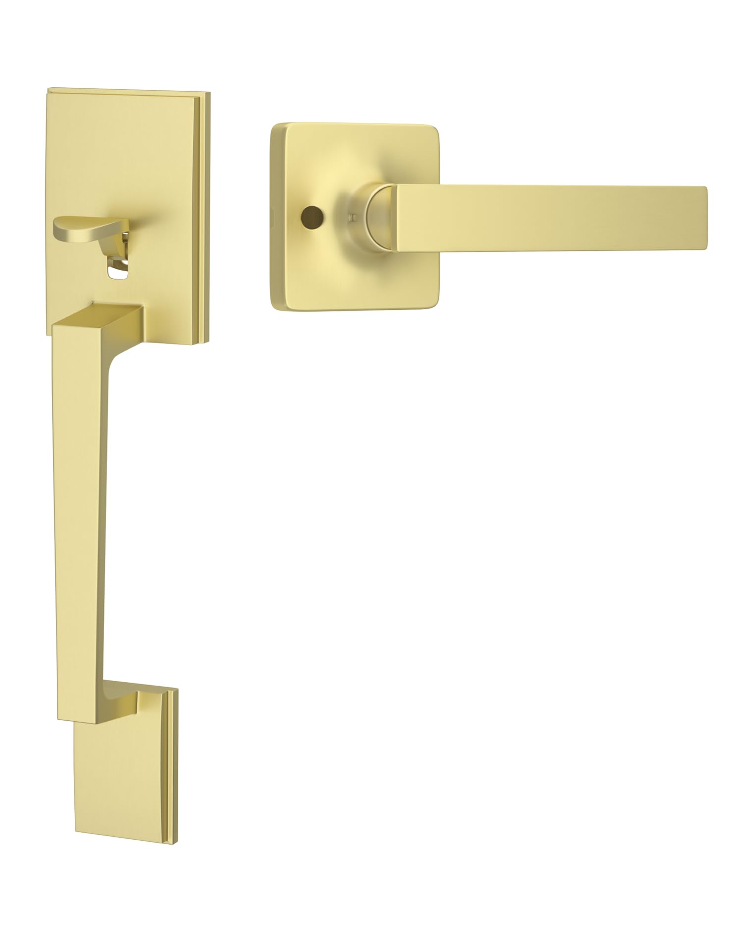 goldenwarm Front Door Handle, Gold Front Door Entry Handleset, Entry ...
