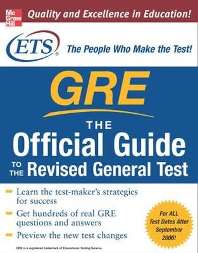 GRE: the Official Guide to the General Test : Buy Online at Best Price ...