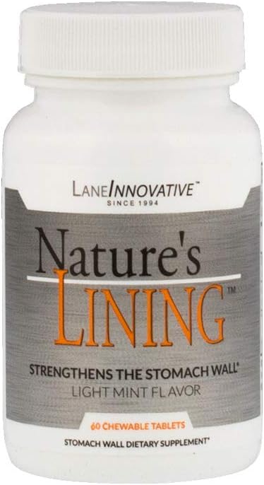 Amazon.com: Lane Innovative - Nature's Lining, Chewable Tablets, Helps ...