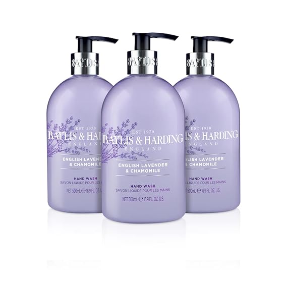 Amazon.com : Baylis & Harding English Lavender & Chamomile 500ml Hand ...