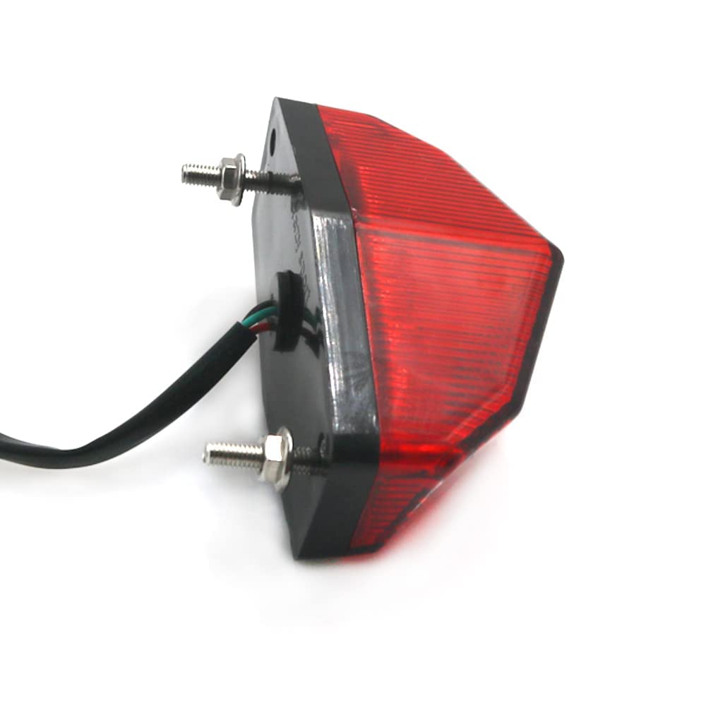 Amazon.com: crazy sport Motorcycle 12V Universal 15LED Taillight ...