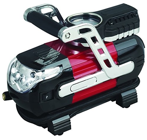 Big Bull Mini Air Compressor for Car (Standard Size, Red and Black ...