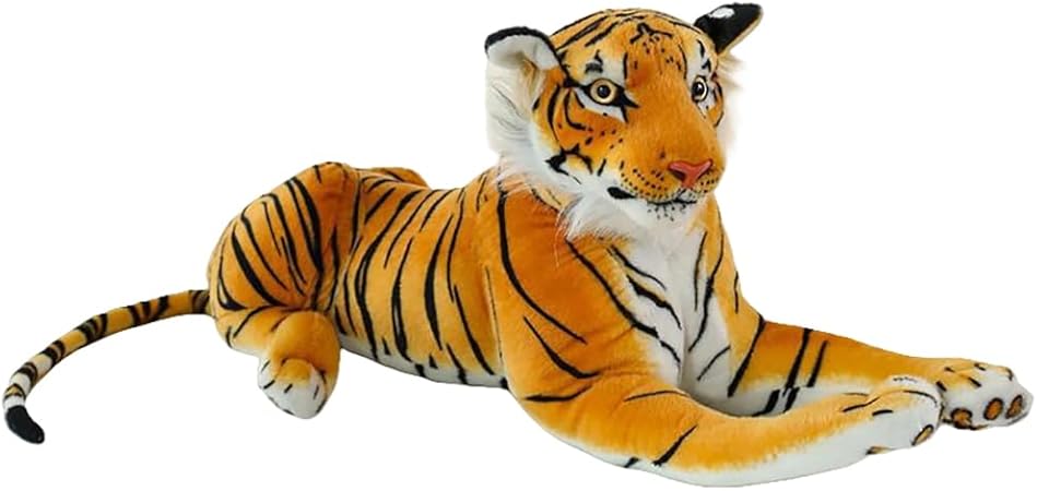 Amazon.com: Gwxqybfe 12inch Realistic Tiger Stuffed Animal, Soft ...