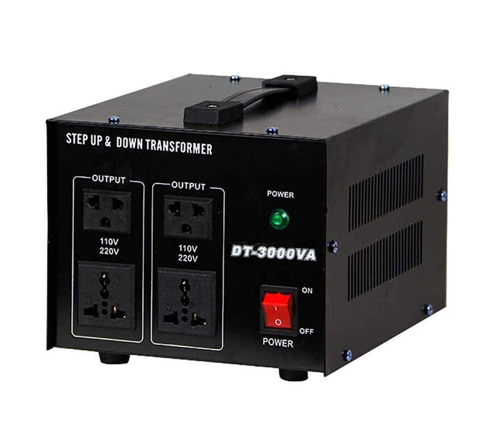 Buy YRRC AC-3000 Step Up & Down Voltage Converter Transformer, 3000 ...