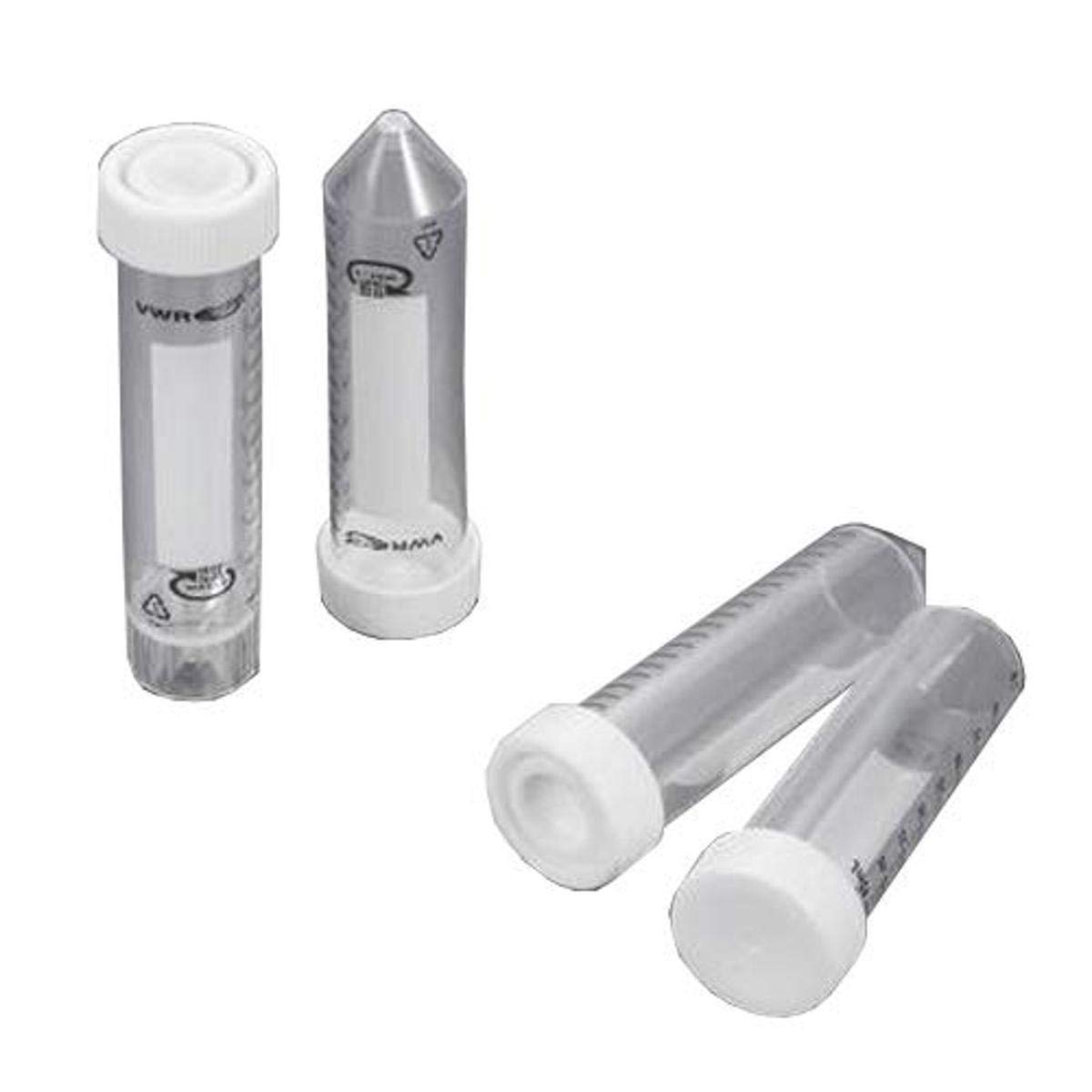 VWR 10025-692 Centrifuge Tube with Plug Cap, Sterile, Standard Line ...