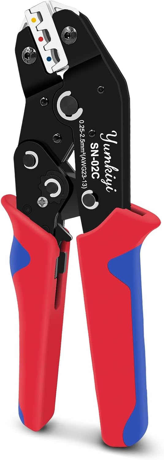 Yumkiyi Crimping Tool - AWG23-13, Nylon Terminal，Pre-Insulated Terminal ...