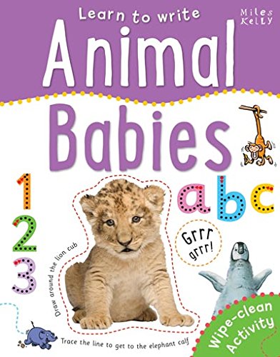 Learn to Write Animal Babies : Miles Kelly: Amazon.in: Books