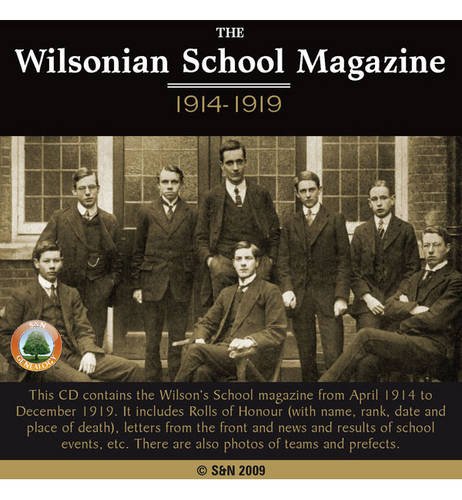 Buy London, the Wilsonian School Magazine 1914-1919 Book Online at Low ...