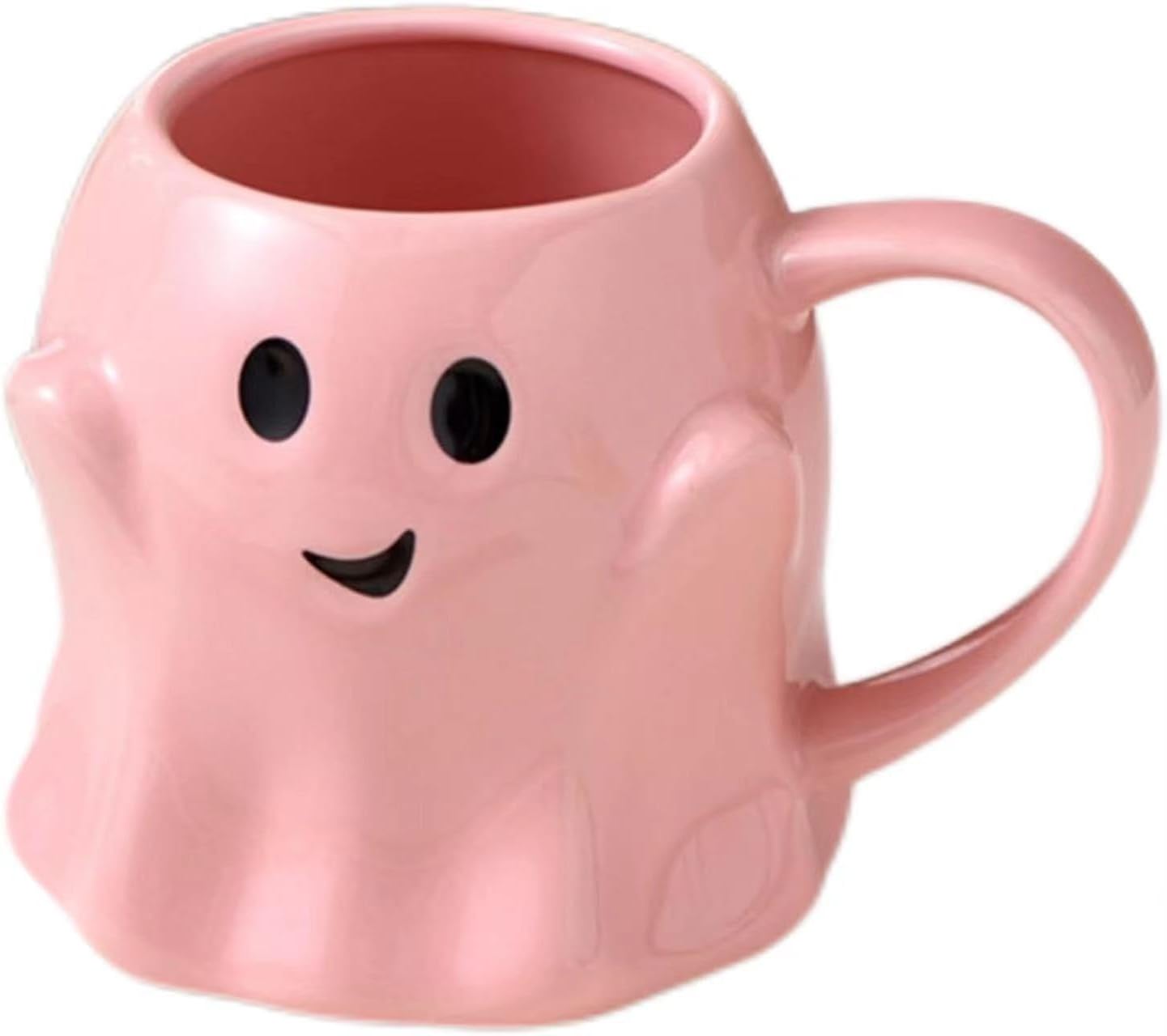Amazon.com: Halloween Mug Novelty Ghost Mug 3D Cute Ceramic Coffee Cup ...