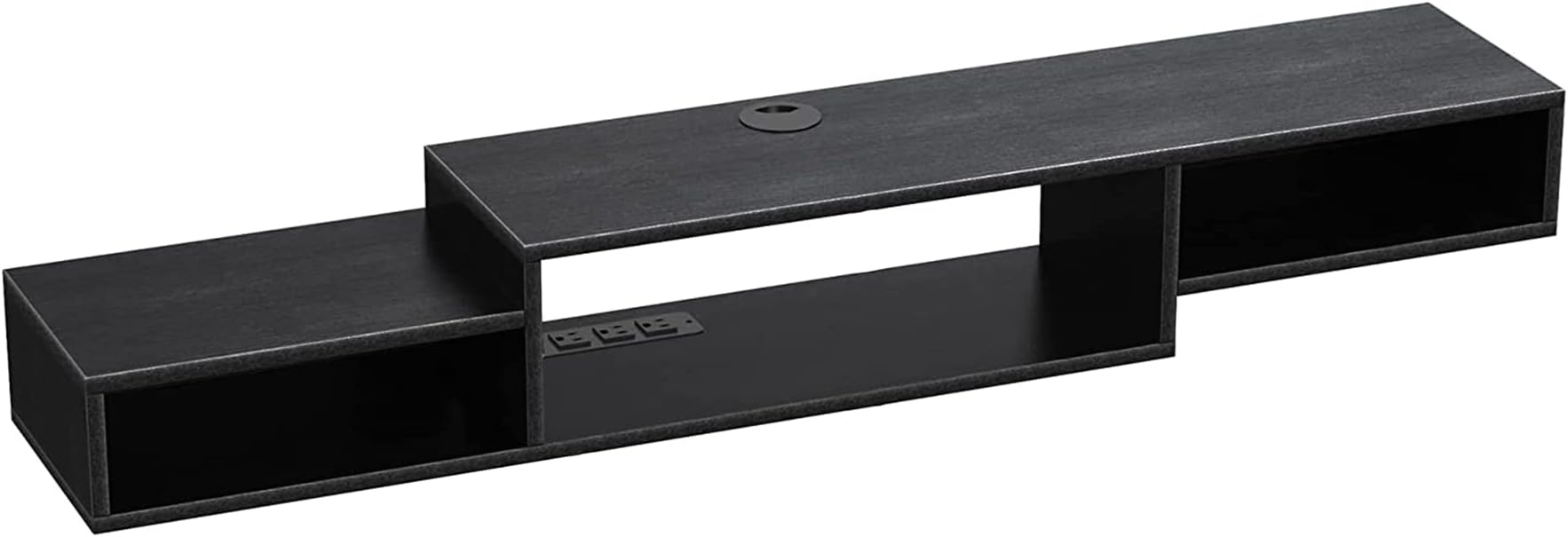 Amazon.com: Martin Furniture Shallow Floating TV Console, 60", Black ...