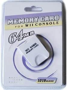 Wii And Gamecube Memory Card 1019 Blocks: nintendo_wii: Video Games ...