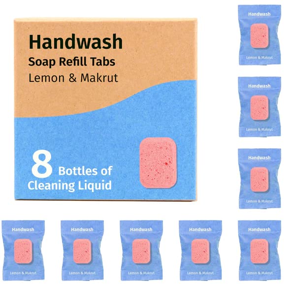 Amazon.com : Skadu Hand Soap Tablets Refills | Pack of 8 | Each Eco ...