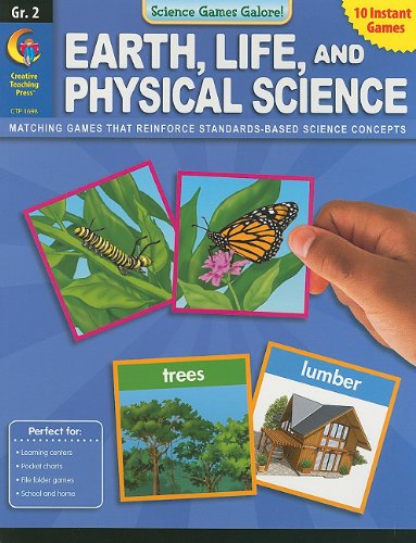 Earth, Life, and Physical Science, Grade 2 (Science Games Galore ...