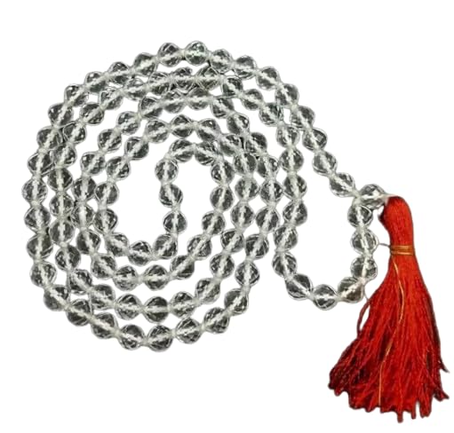 Real Earth Gems Spatika Mala 108 Beads Original With Certificate ...