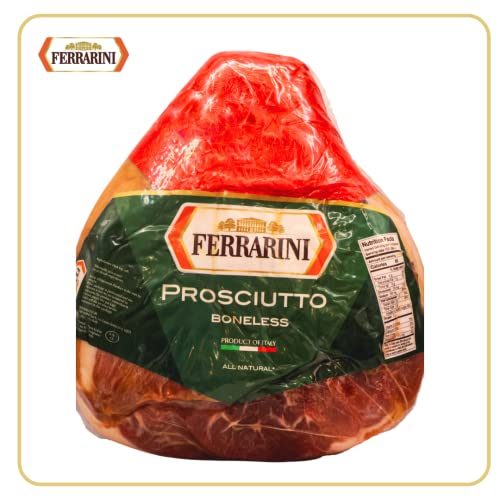 Ferrarini, Boneless Prosciutto, Pressed,13 Lbs +/-, Weight Can Vary Per ...