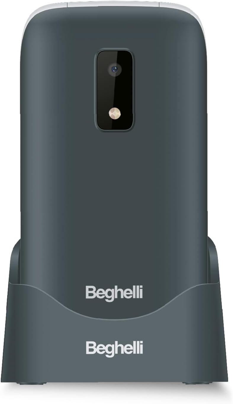 Beghelli - Telefono Anziani Salvalavita SLV20 Plus, Conchiglia gsm con ...