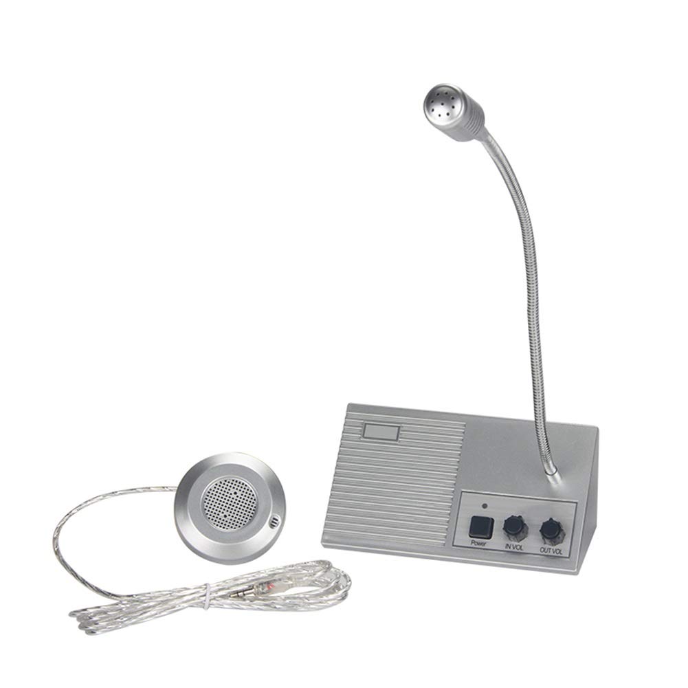 Buy Window Intercom Pager Counter Intercom Speaker Intercom for Bank ...