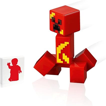 Amazon.com: LEGO Minecraft Minifigure - Exploding Creeper with ...