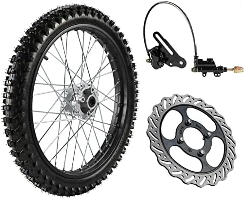 Amazon.com: 19" Front Wheel 70/100-19 Tire Rim Assembly for Pit Bike ...