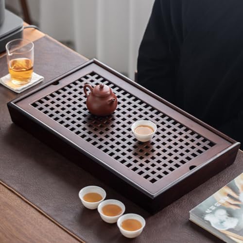 Amazon.com: Bamboo Kungfu Tea Set - 14 * 10 inch Serving Tray with ...