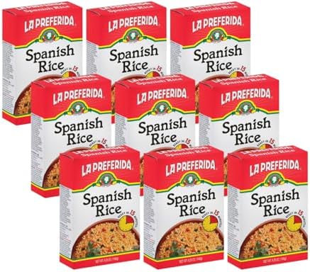 Amazon.com : La Preferida Spanish Rice in a Box, 5.25 oz, (Pack - 12 ...
