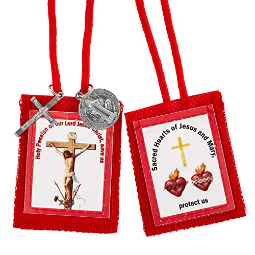 Buy Gifts by Lulee, LLC The Red Scapular of The Passion of Our Lord and ...