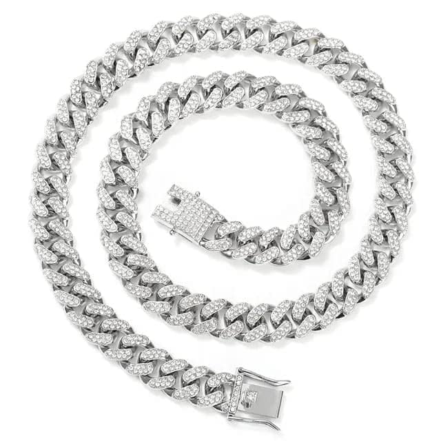 Buy LeadWell® Club Stylist Mc Stan Chain Cuban Link Chain for Men with ...