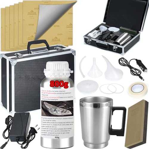 Amazon.com: HYHJMISTY Headlight Restoration Kit, 800g Vapor Headlight ...