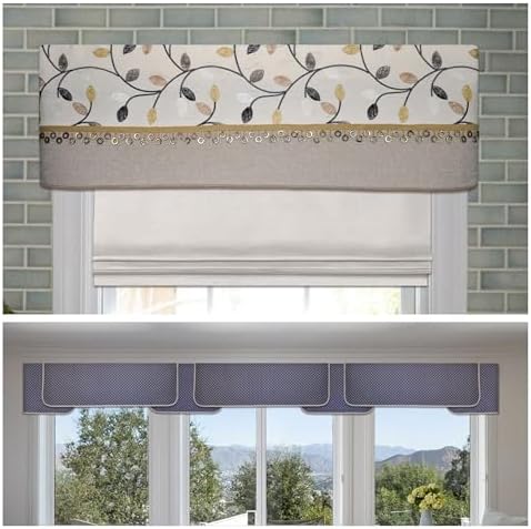 Amazon.com: Traceable Designer; Unique Arched Lambrequin; DIY Valance ...