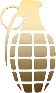 Amazon.com - Hand Grenade Sticker Vinyl Decal Notebook Car Window ...