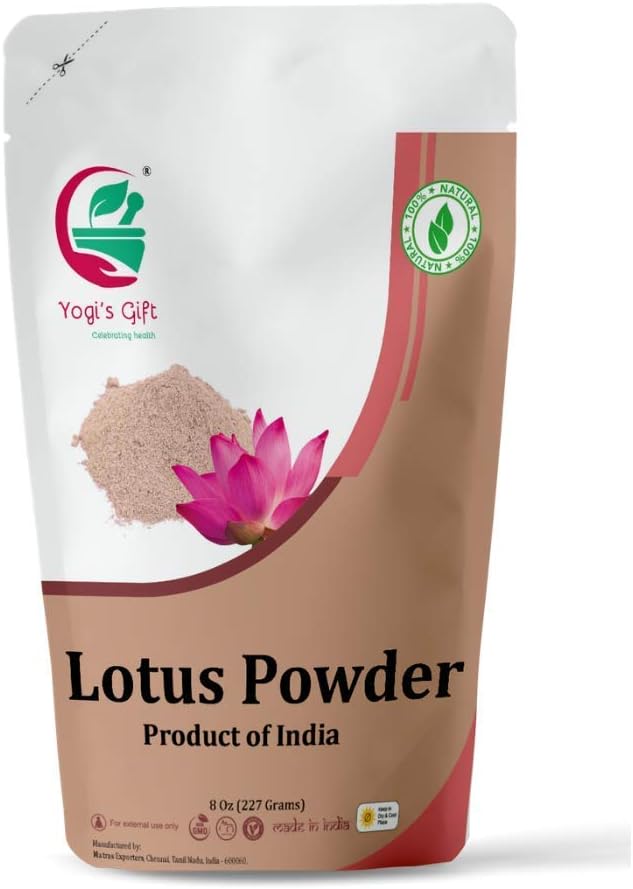 Amazon.com: Yogi's Gift | Lotus Flower Powder | Nelumbo Nucifera | 8 oz ...