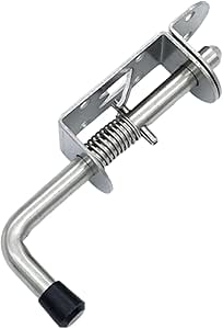 Amazon.com: Wswqop Spring Loaded Barrel Bolt Latch Pin Portable Spring ...