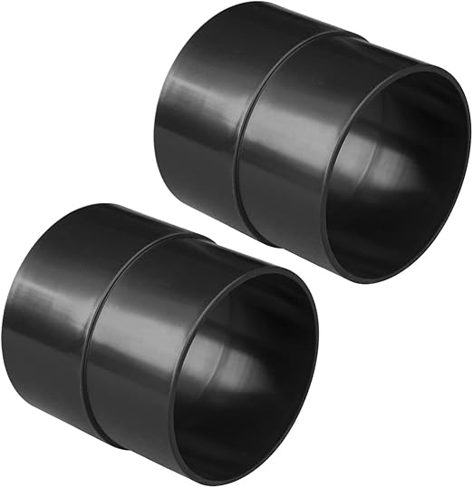 POWERTEC 70125-P2 4-Inch Pipe Hose Adapter - ABS Plastic Quick Coupler ...