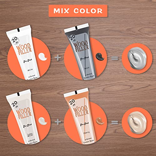 Laminate Repair Kit, 30 Pieces Wood Putty Wood Filler 18 Colours ...