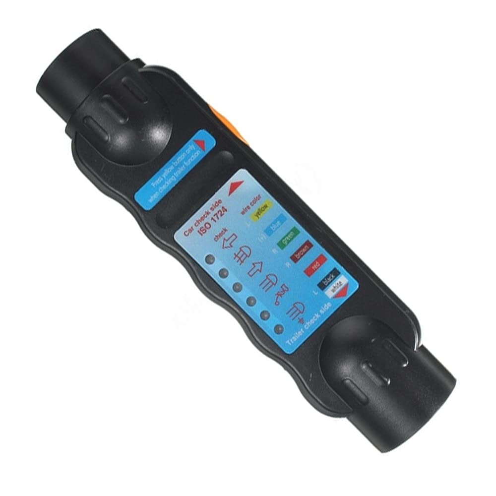Buy Opaltool 12V Trailer Tester, 7 pin Trailer Plug & Socket Wiring ...