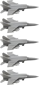 Amazon.com: 5PCS DIY Model Russian Mig-25 Interceptor Plane Resin ...