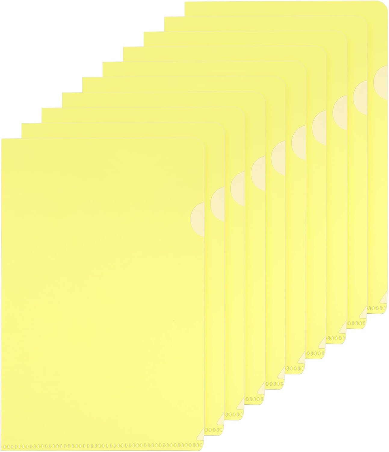 Amazon.com : PATIKIL L Type Folders 30 Pack A5 Plastic File Project ...