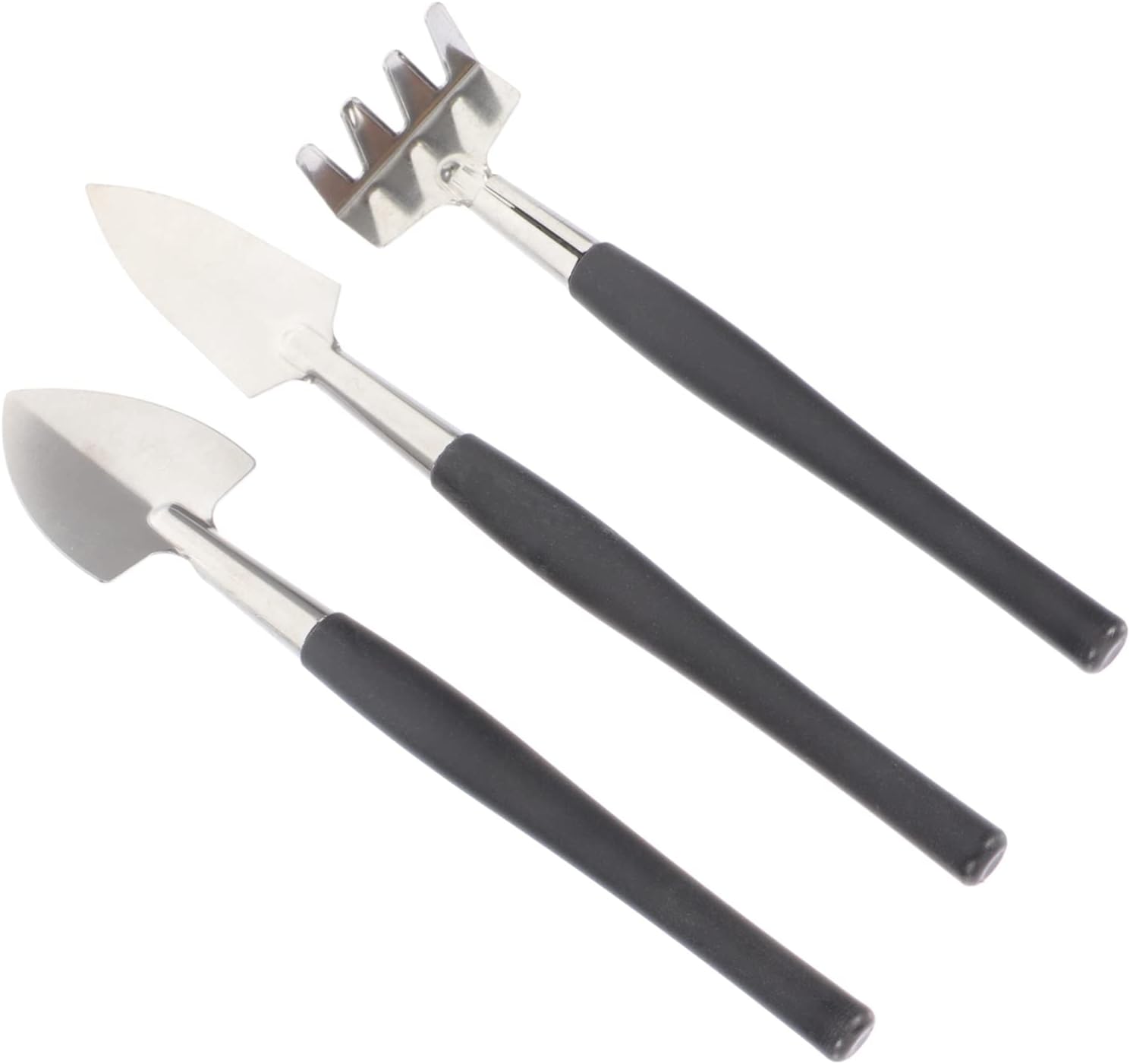 Amazon.com : MERRYHAPY 3pcs Stainless Steel Gardening Shovels Handheld ...