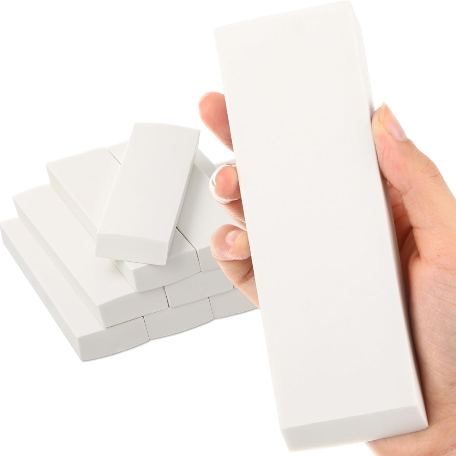 Amazon.com: Resholder 12 Pcs Jumbo Big Erasers Bulk 5.8 Inch Large ...