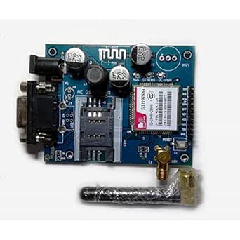 SIM900A GSM GPRS Module with RS232 Interface and SMA Antenna : Amazon ...