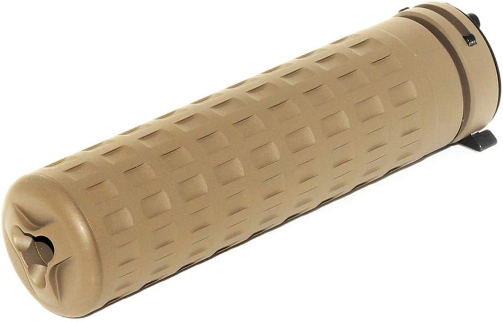 Airsoft PTS Griffin Armament M4SD-K Mock Suppressor Silencer Dark Earth ...