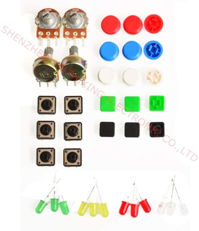 Amazon.com: Stayhome 1 Sets Handy Portable Resistor Kit for Arduino ...
