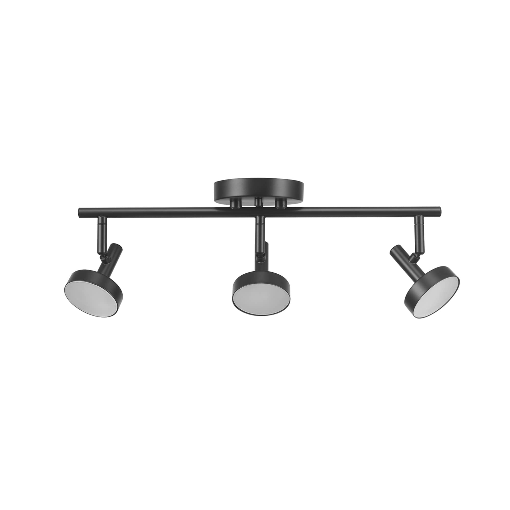 Globe Electric 64000007 19" 3-Light 22.5W LED Integrated Track Lighting ...