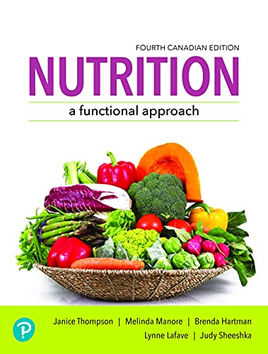Buy and Download Book Nutrition: A Functional Approach, 4th Canadian ...