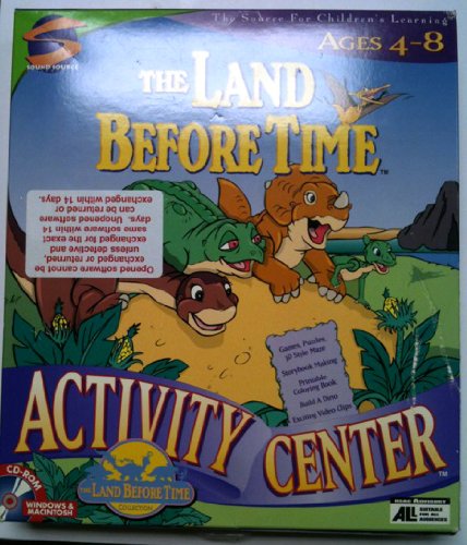 Land Before Time Activity Center: 9781573030441: Amazon.com: Books