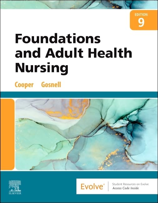 Foundations and Adult Health Nursing: 9780323812054: Medicine & Health ...