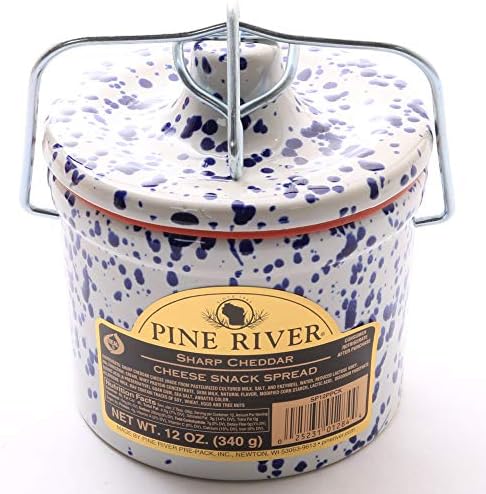 Amazon.com: Pine River Cheese Spreads Sharp Cheddar Cheese Crock Pot ...