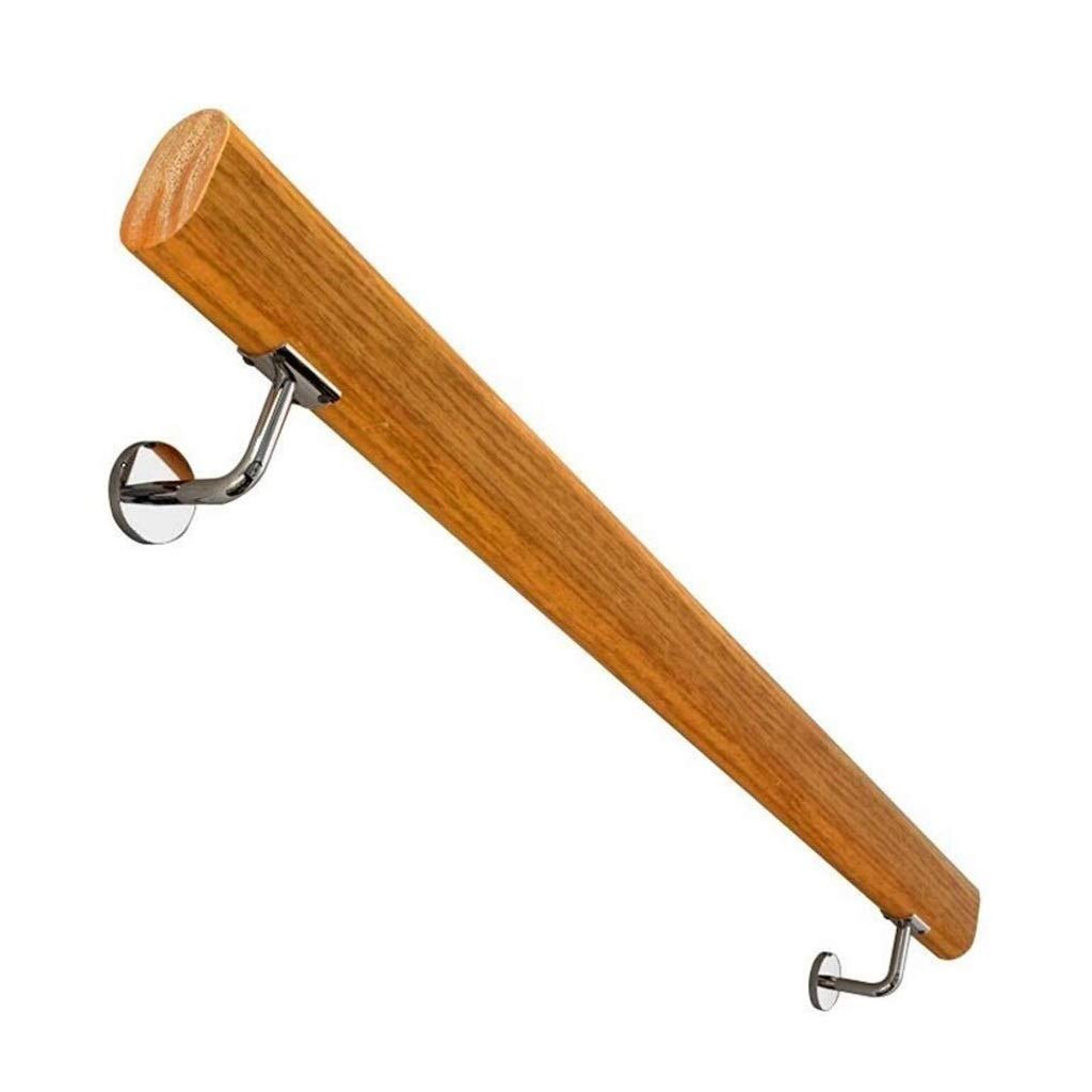 Buy AJZGF stair rails and handrails Staircase armrest kit - wooden pre ...