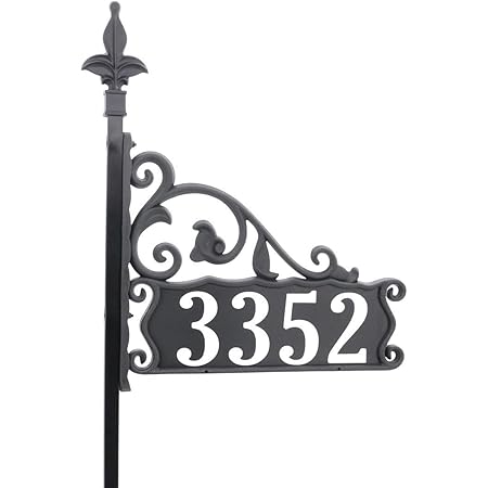 Amazon.com: Address America Boardwalk Home Address Yard Sign with ...
